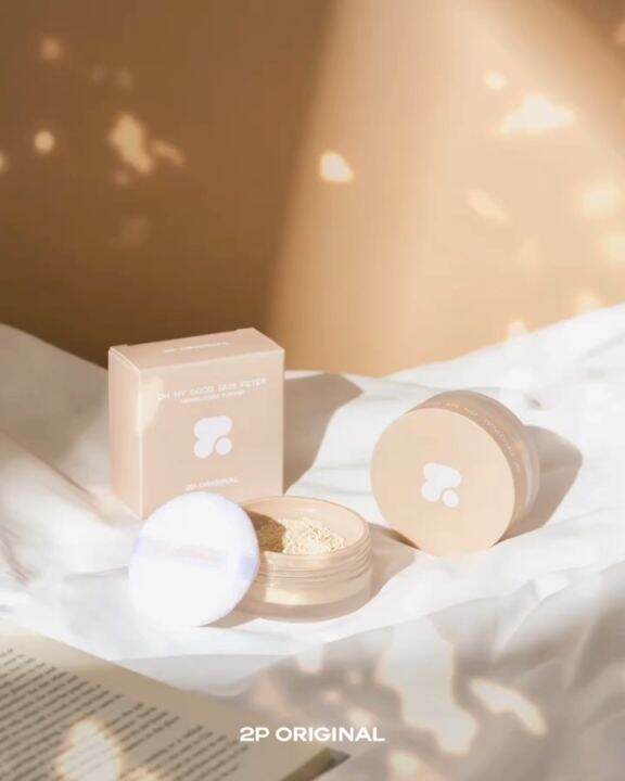 2P ORIGINAL OH MY GOOD SKIN FILTER TRANSLUCENT POWDER แป้งเบลอผิว ...