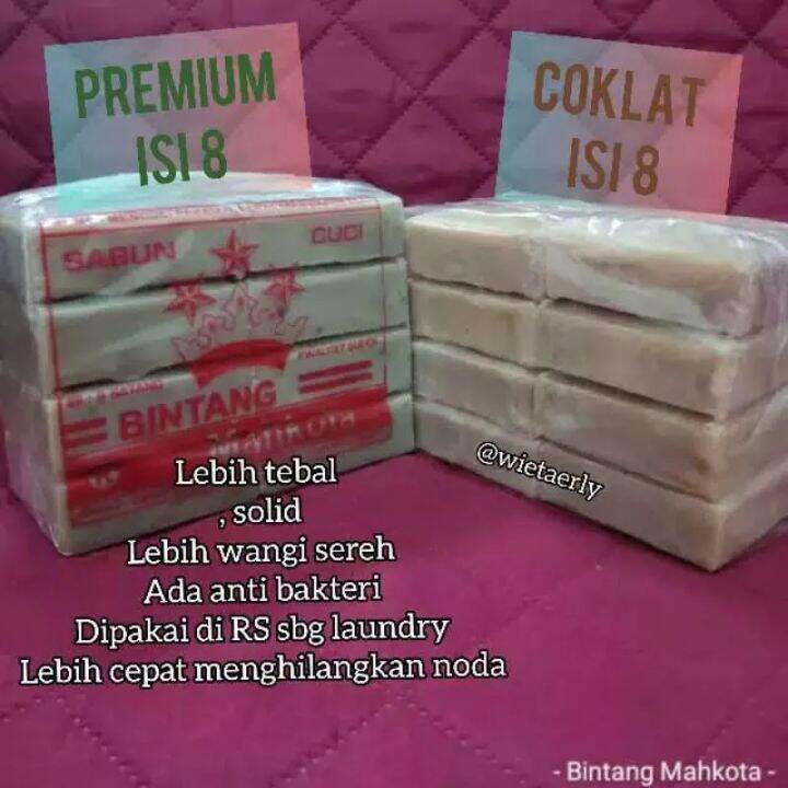 Sabun Batangan Coklat Ajaib Penghilang Noda di segala jenis Bahan dan ...