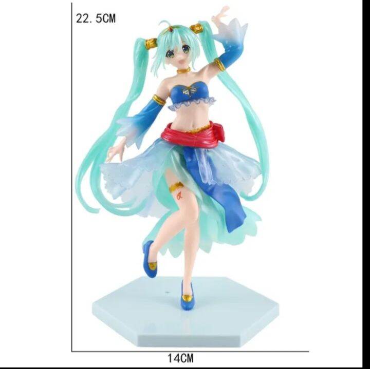 Hatsune Miku Arabian Figure Glow in The Dark 22.5cm | Lazada Indonesia