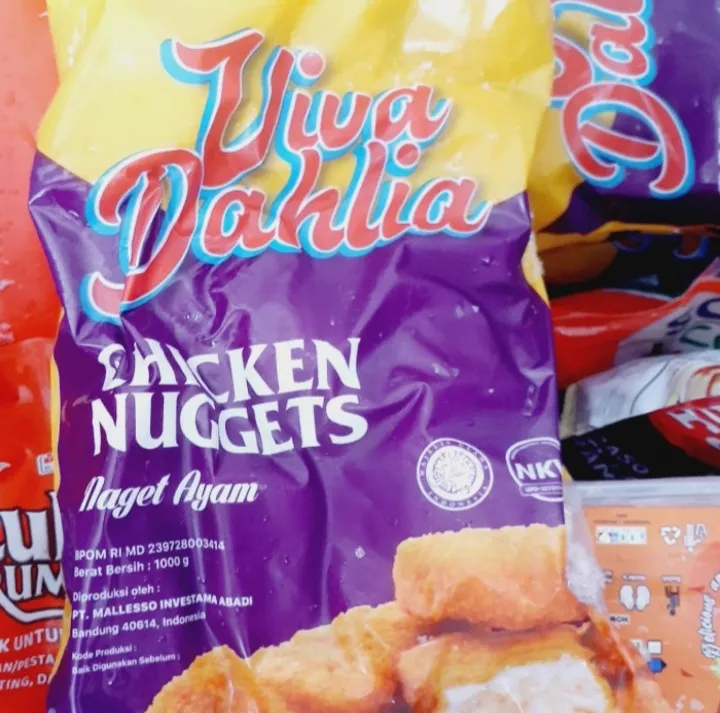 Nuget Chicken Viva Dahlia Frozen 1kg | Lazada Indonesia