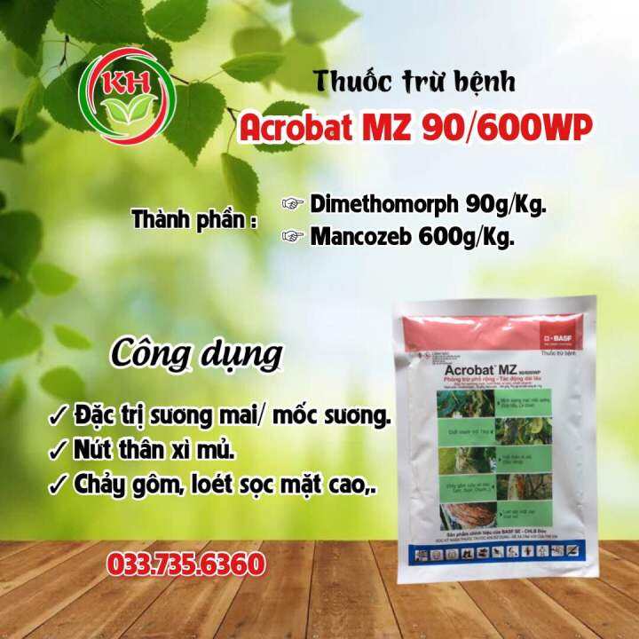 Thuốc trừ bệnh Acrobat MZ - Gói 100g | Lazada.vn