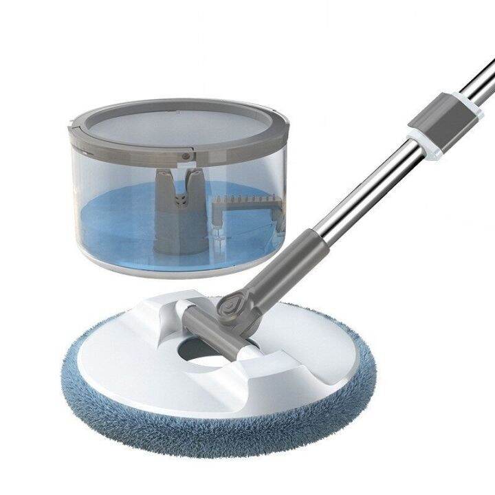 (Ready Stock) Excellent Quality Spin Mop Microfiber Mop Clean Water Mop ...
