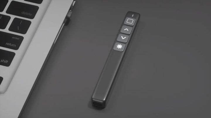 2.4Ghz Wireless Powerpoint Pen PPT Laser Page Turning Pen USB Remote ...