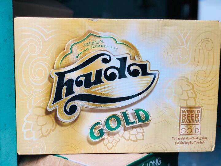 Bia Huda Gold 24 lon/Thùng 330ml Chang's Food | Lazada.vn
