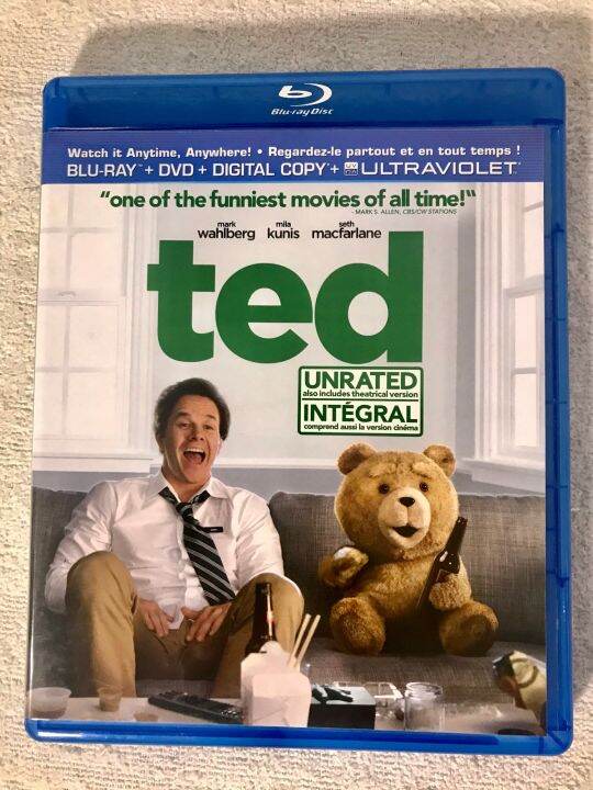 TED Unrated & Theatrical Edition Blu-Ray+DVD | Lazada PH