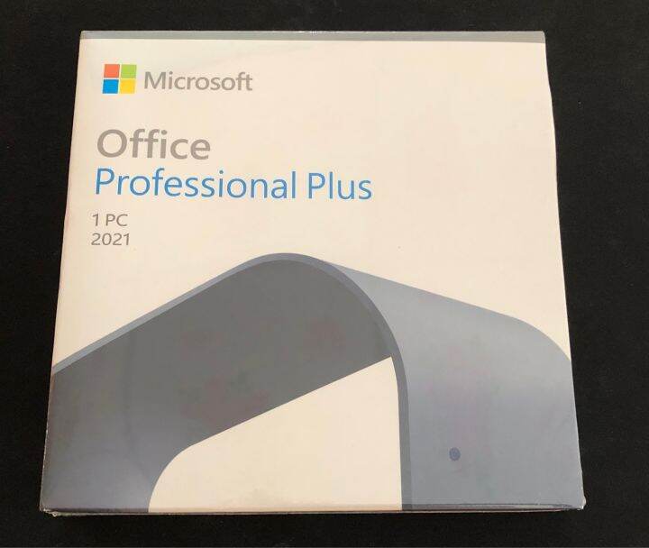 Microsoft Office Professional Plus 2021 (FPP) ใช้งานได้ถาวร DVD แบบ ...