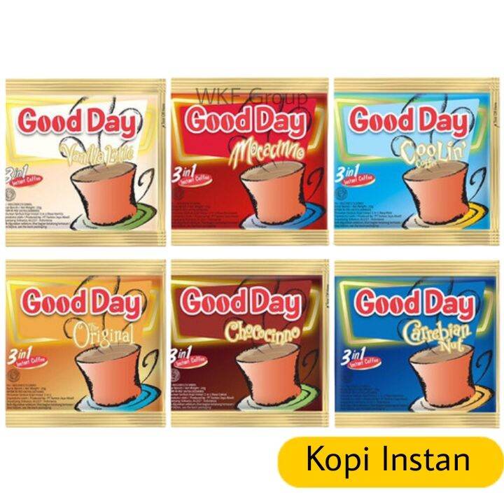 Good Day Kopi Instan 3 in 1 Aneka Rasa Kemasan sachet | Lazada Indonesia