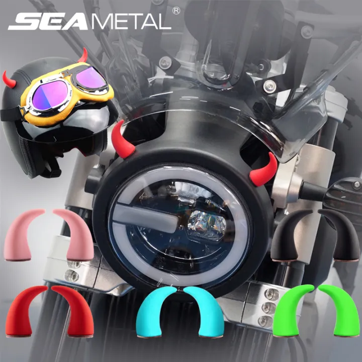 SEAMETAL Car Horn Trim สติกเกอร์สติกเกอร์รถจักรยานยนต์ภายในพวงมาลัยตก ...