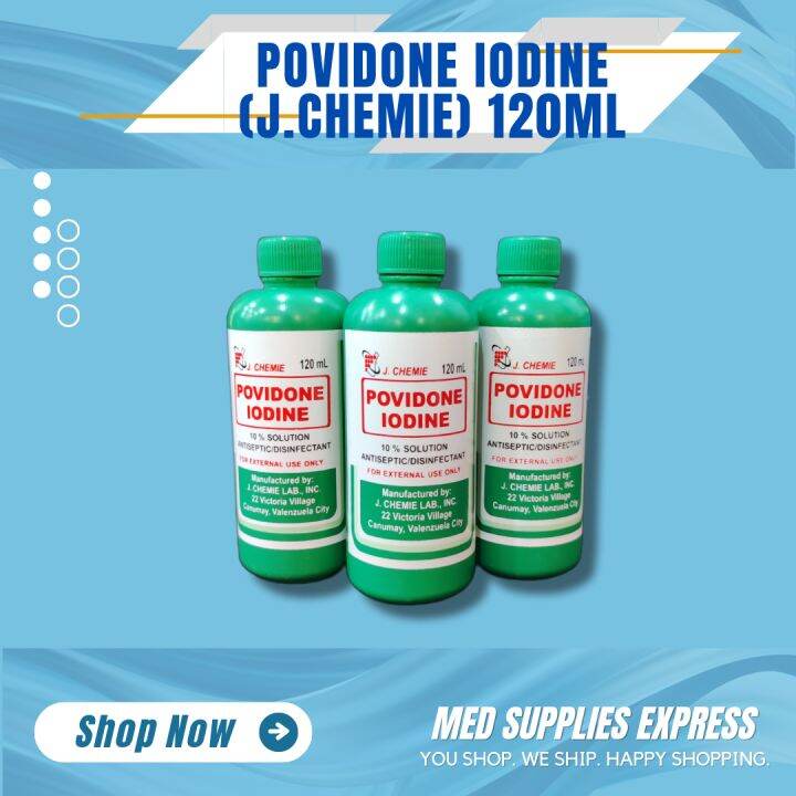 POVIDONE IODINE 120ML | Lazada PH