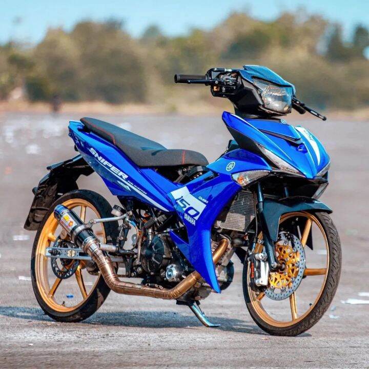 (COD) STICKER STIKER LIS STRIPING TRANSPARAN MOTOR YAMAHA MX KING SNIPER TERBARU TERKINI VIRAL ...