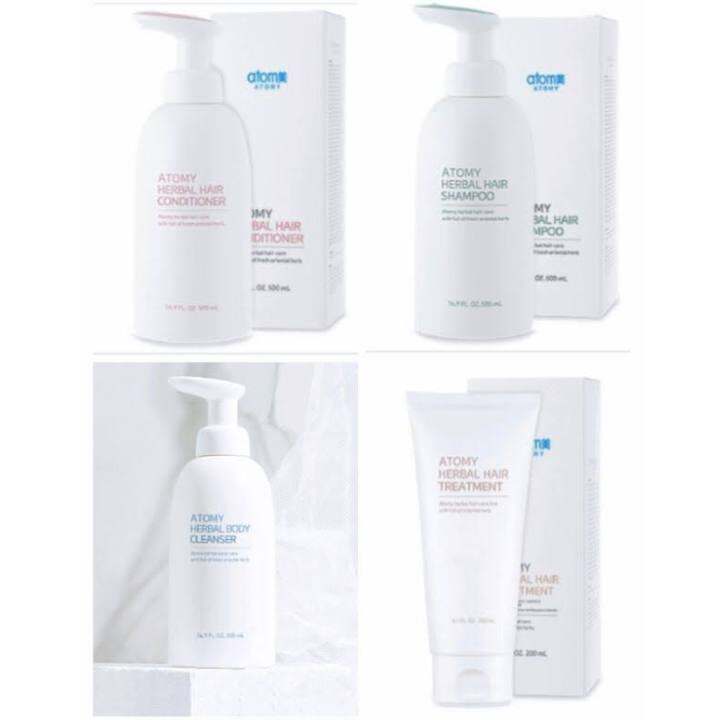 ATOMY HERBAL SHAMPOO AND CONDITIONER | Lazada PH