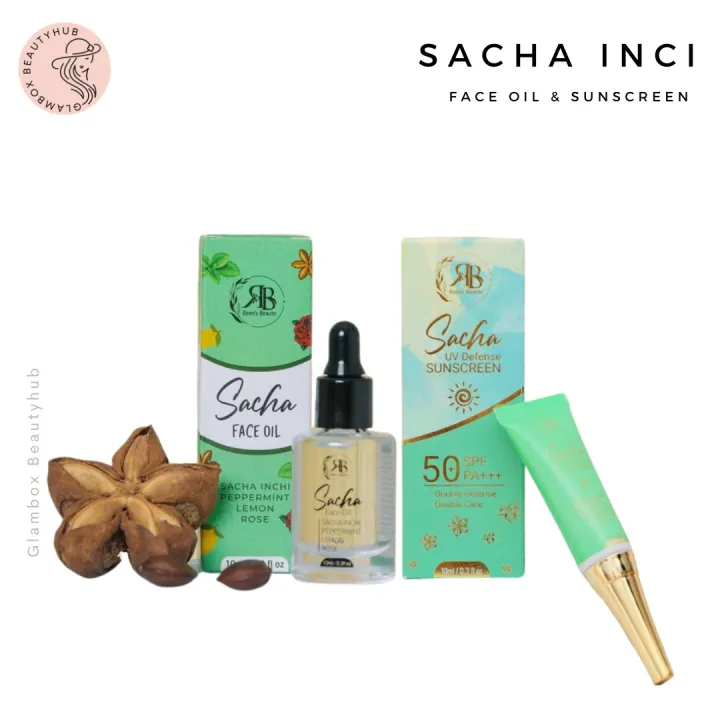 SACHA INCI FACE OIL | SACHA INCI SUNSCREEN | Lazada