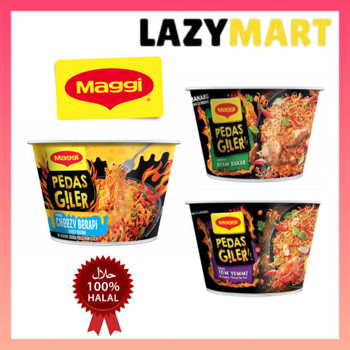 Maggi Pedas Giler Ayam Bakar / TomYummz / Seafood Berapi Halal | Lazada