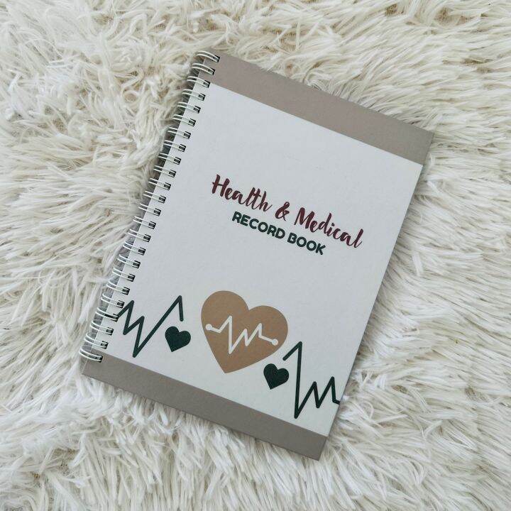 ADULT /SENIOR MEDICAL HEALTH RECORD | CHECK-UP RECORD BOOK ...