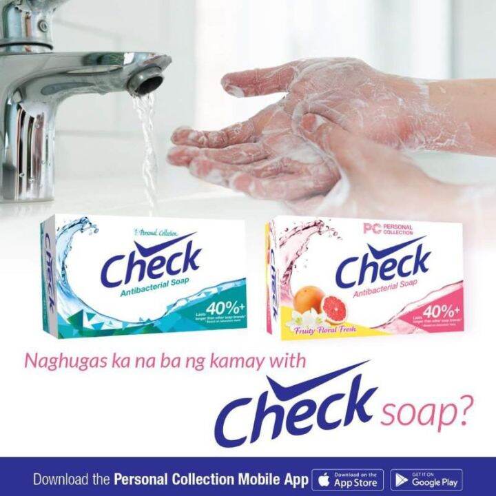 Original CHECKSOAP||Antibacterial soap|| 135g.Checksoap,Sabon pangligo ...