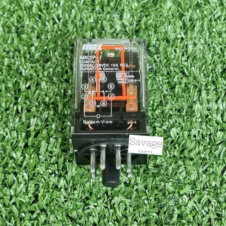 RELAY MK2P 220V 8 PIN 10A MK2P-I 8P 8PIN | Lazada Indonesia