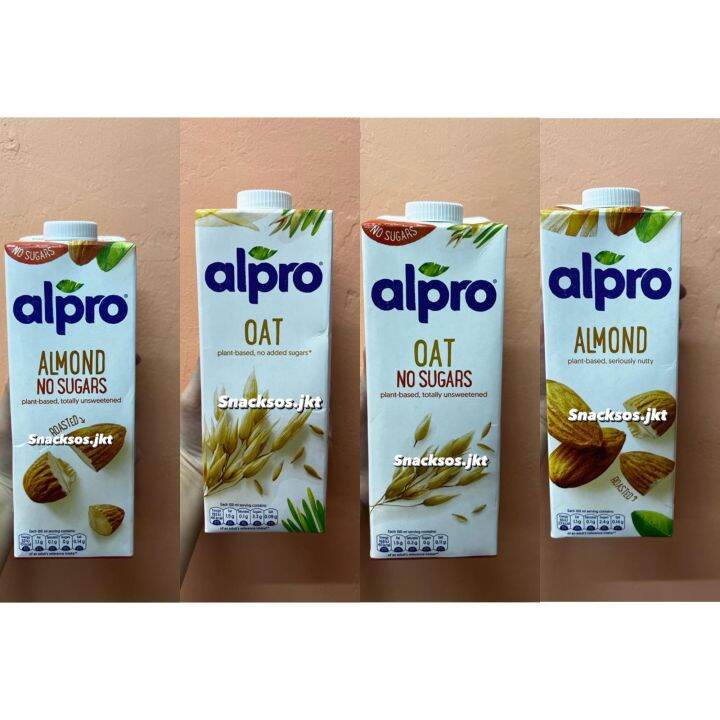ALPRO OAT DRINK / ALMOND ORIGINAL / OAT NO SUGARS / ALMOND NO SUGARS ...
