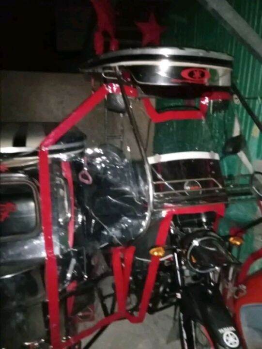 Transparent Trapal For Tricycle Front Side 18gauge plastic thickness ...