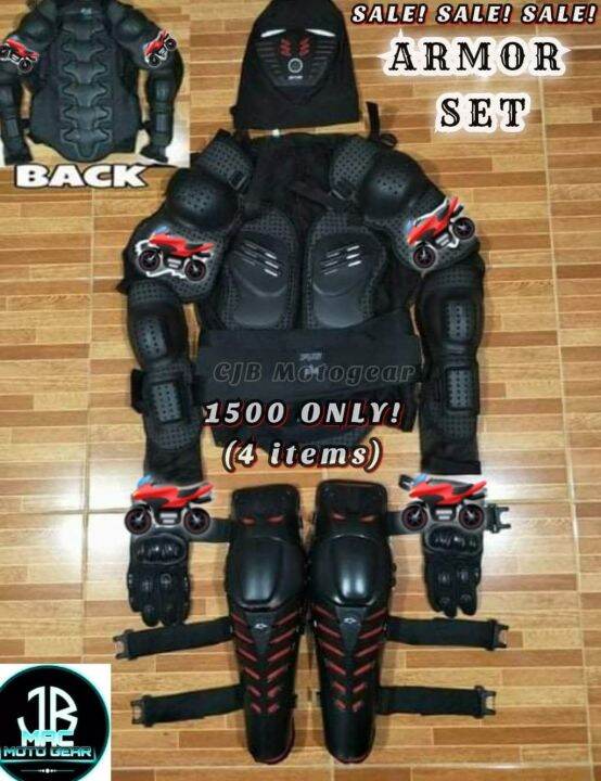 Affordable Motorcycle Duhan Armor Set | Lazada PH