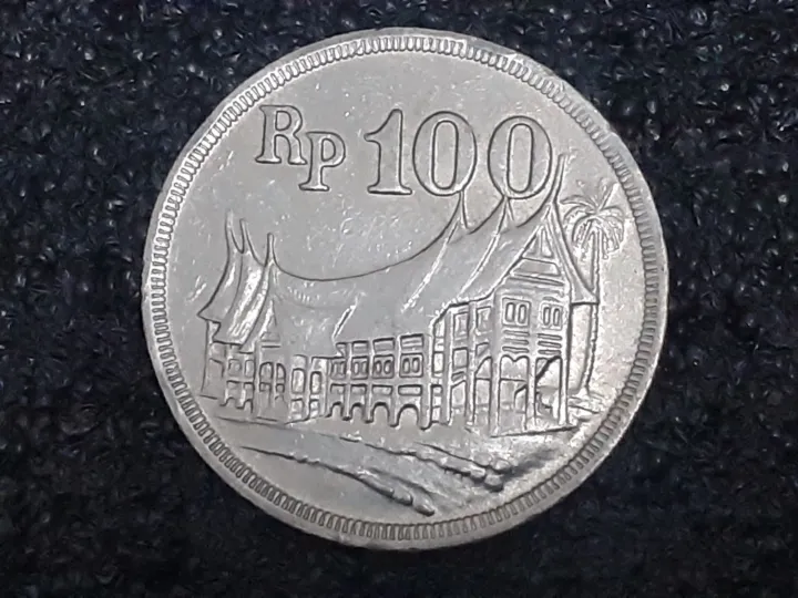 1973 Indonesia 100 Rupiah EF Thick Coin | Lazada