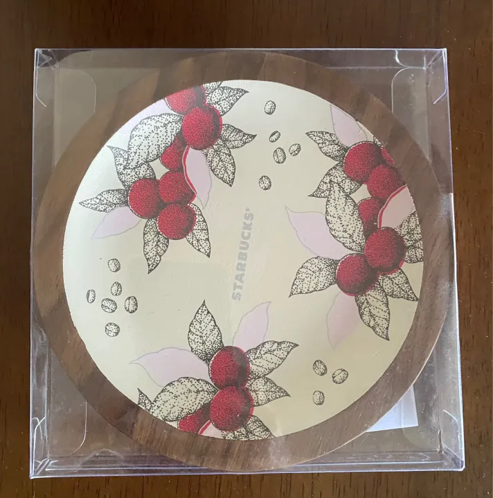 Starbucks Coffee Heritage Wooden Plate แท้💯 | Lazada.co.th