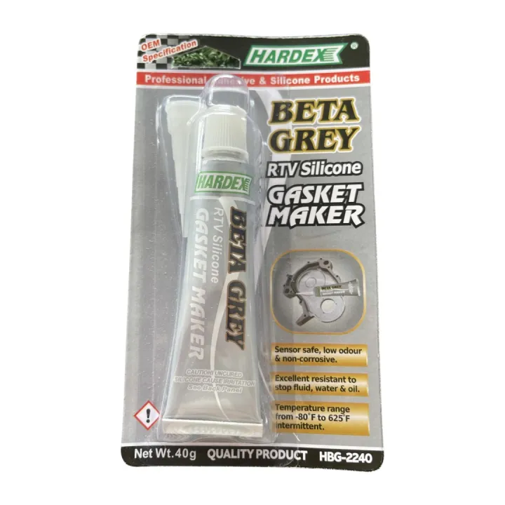 Hardex Beta Grey RTV Silicone Gasket Maker 40g | Lazada PH