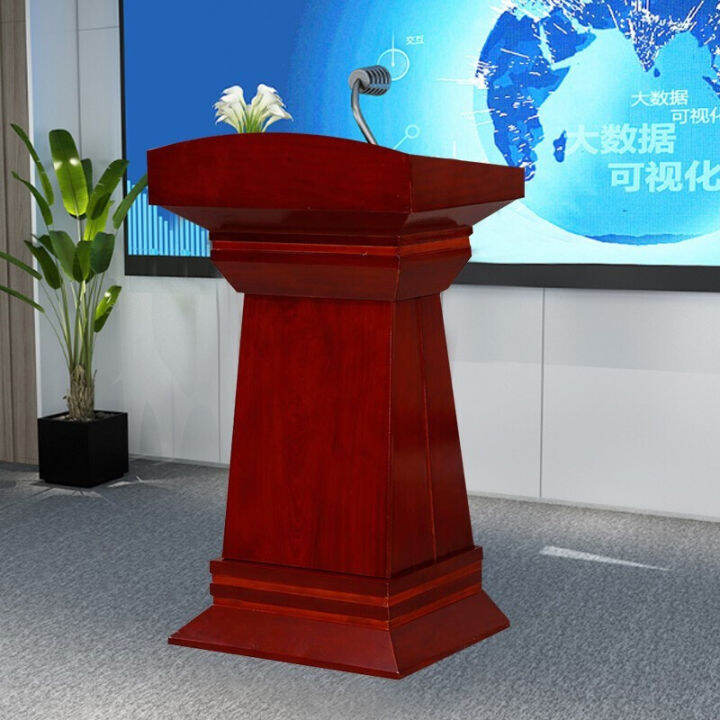 Office Tiger Podium Speaker's Platform Wedding Emcee Reception Desk ...