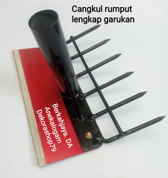 alat potong rumput cangkul gulma garukan sampah | Lazada Indonesia