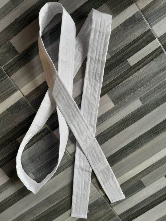 SABUK PUTIH PENCAK SILAT | SABUK POLOS PUTIH| SABUK BELA DIRI | SABUK ...