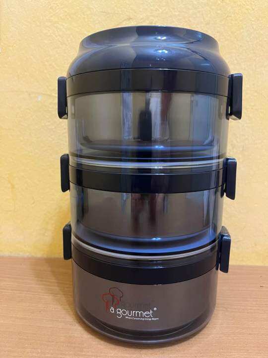 Original La Gourmet Lunch Box 3 tiers | Lazada