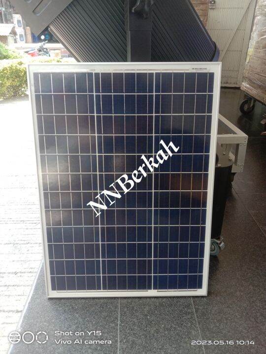 Solar Panel 50Wp Poly Solar Cell Sseries Panel Surya Solar Pv 55watt ...