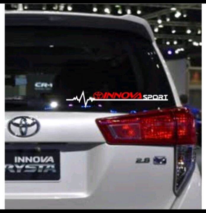 Toyota Innova Sport Sticker for Rear Windshield | Lazada PH
