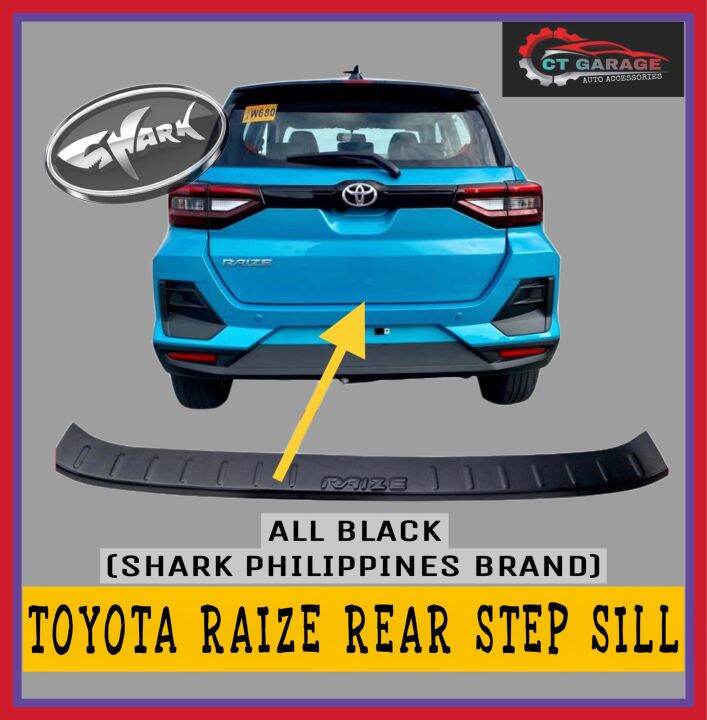 TOYOTA RAIZE 2022 REAR STEP SILL | Lazada PH