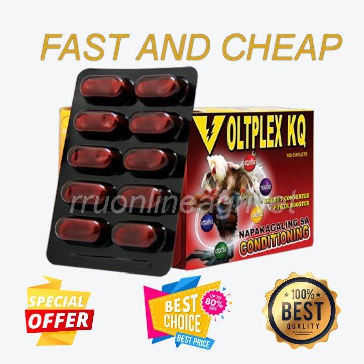 VOLTPLEX KQ 100's CAPLETS (11-22/11-25 EXPIRATION) | Lazada PH