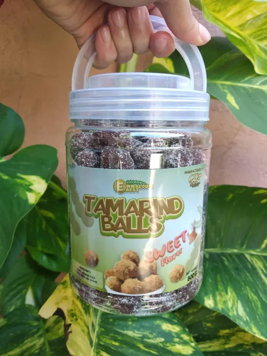 Emmalou's Best SWEET Tamarind Balls/Sampalok Candy 800grams jar | Lazada PH