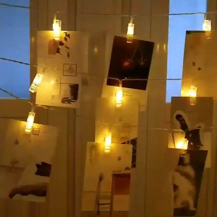 LED Photo Clip String Lights LED Fairy String | Lazada