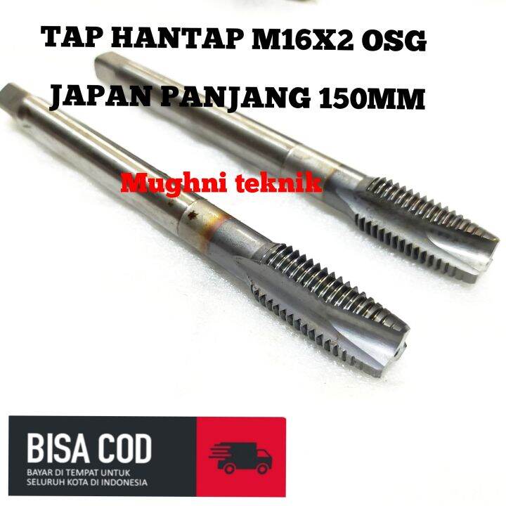 TAP HANDTAP M16X2 OSG JAPAN PANJANG 150mm BUKAN YAMAWA SKC VOLKEL YG NACHI | Lazada Indonesia