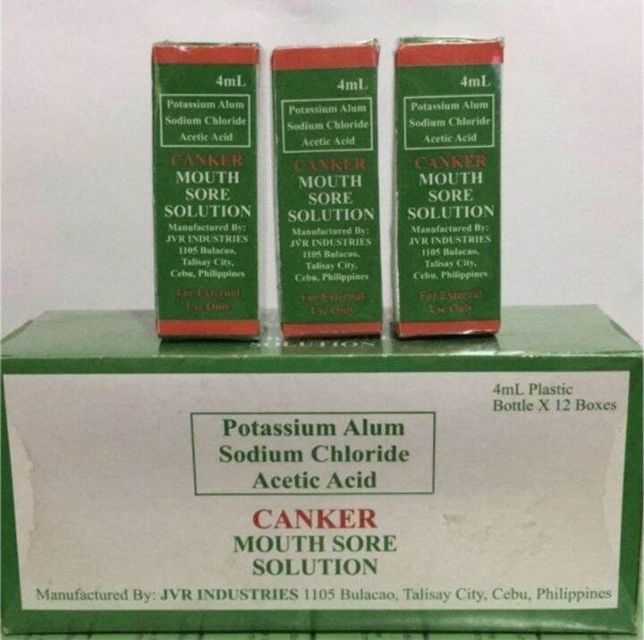Canker mouth sore solution effective Pangtanggal singaw | Lazada PH