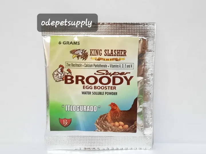 KING SLASHER SUPER BROODY EGG BOOSTER 6 GRAMS | Lazada PH