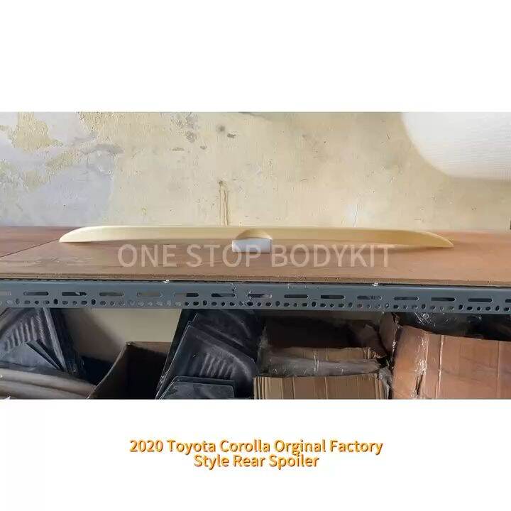 TOYOTA COROLLA 2020 ORGINAL FACTORY STYLE REAR TRUNK BOOT WING SPOILER ...