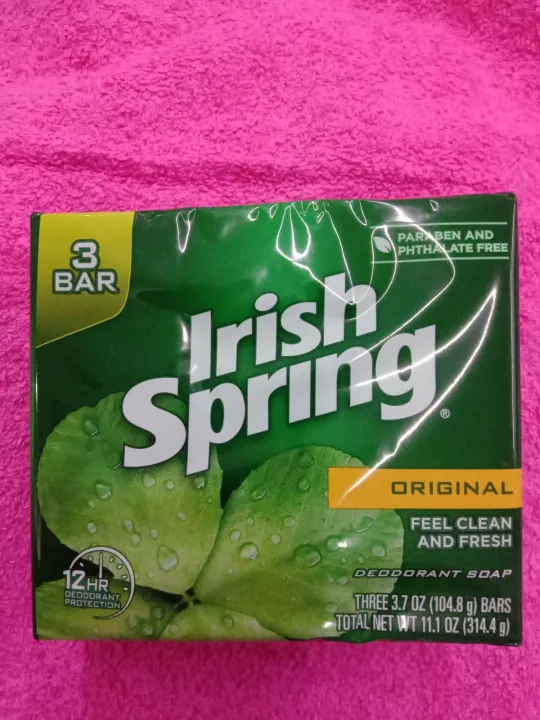 Irish Spring soap Original 3bars/pack | Lazada PH