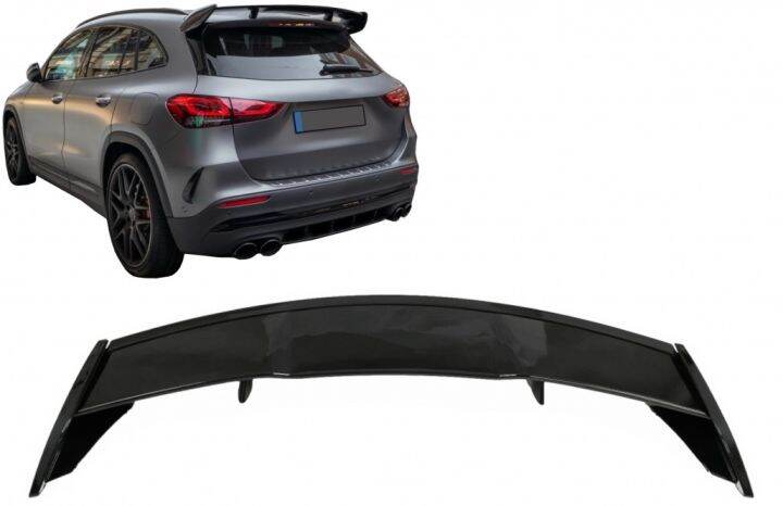 Mercedes Benz GLA H247 2021 2022 2023 GLA35 Rear roof top spoiler lip ...