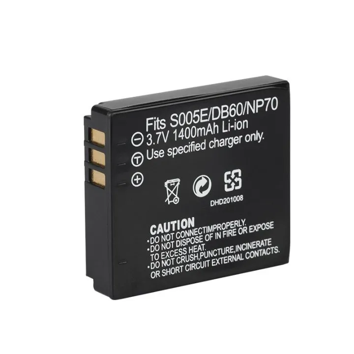 PANASONIC S005E battery for Ricoh GR2 GR II DB-65 Panasonic CAMERA LX2 ...