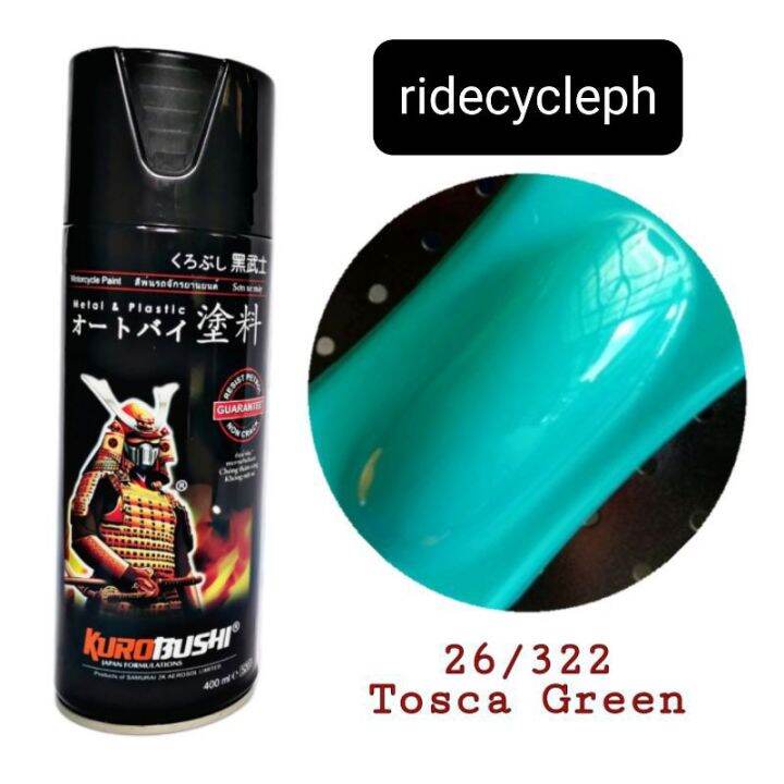 Samurai Paint 26/322 Tosca Green 400ml | Lazada PH