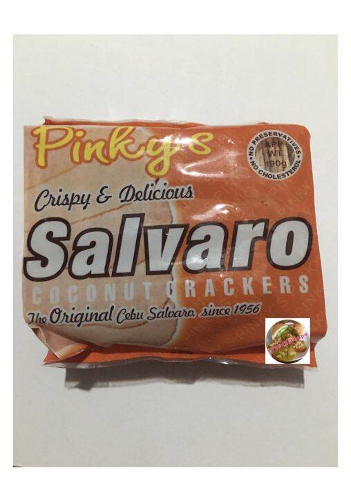 Pinky’s Salvaro Coconut Crackers 190g Crispy and Delicious. The ...