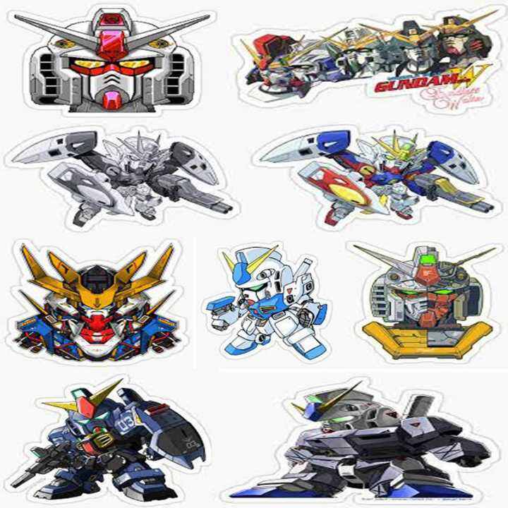 Sticker Gundam Chibi | Lazada Indonesia