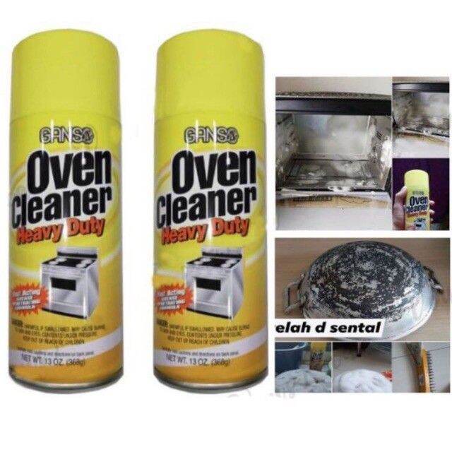 Ganso Oven Stainless Steel Cleaner Heavy Duty Spray kitchen/Pembersih ...