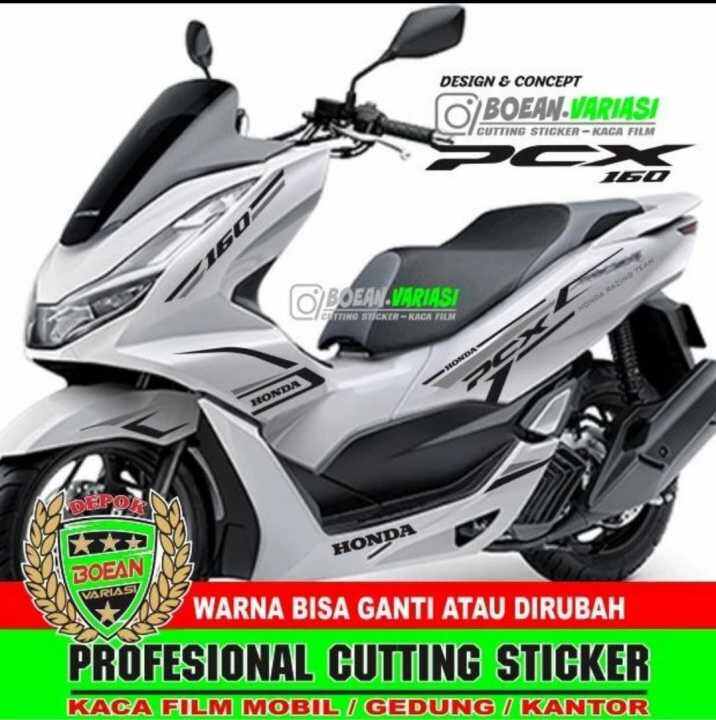 CUTTING STICKER PCX 160 PCX 150 PUTIH STRIPING PCX 160 | Lazada Indonesia