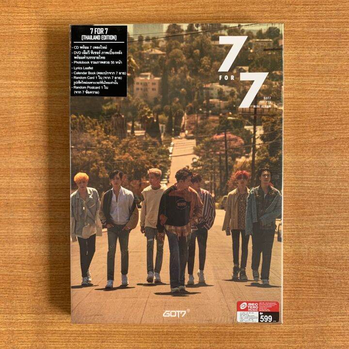 CD + DVD : GOT7 7 for 7 [Thailand Edition] [มือ 1] BamBam / Jackson Wang / Mark Tuan ซีดี ดีวีดี ...
