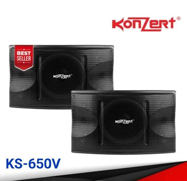KONZERT KS-650V 650Watts Karaoke Speaker System | Lazada PH